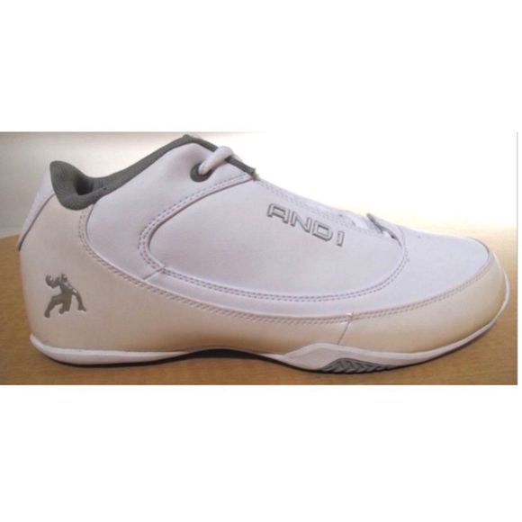 And1 | Shoes | And Slasher Low Whitegray Mens Basketball Shoes | Poshmark